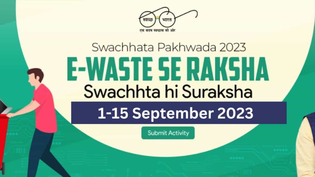 Swachhata Pakhwada 2023 Activities for CBSE Affiliated School